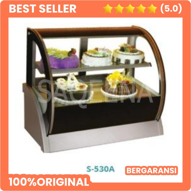 Jual JUAl GETRA MURAH COUNTERTOP CAKE SHOWCASE GEA NS-530A ETALASE ...