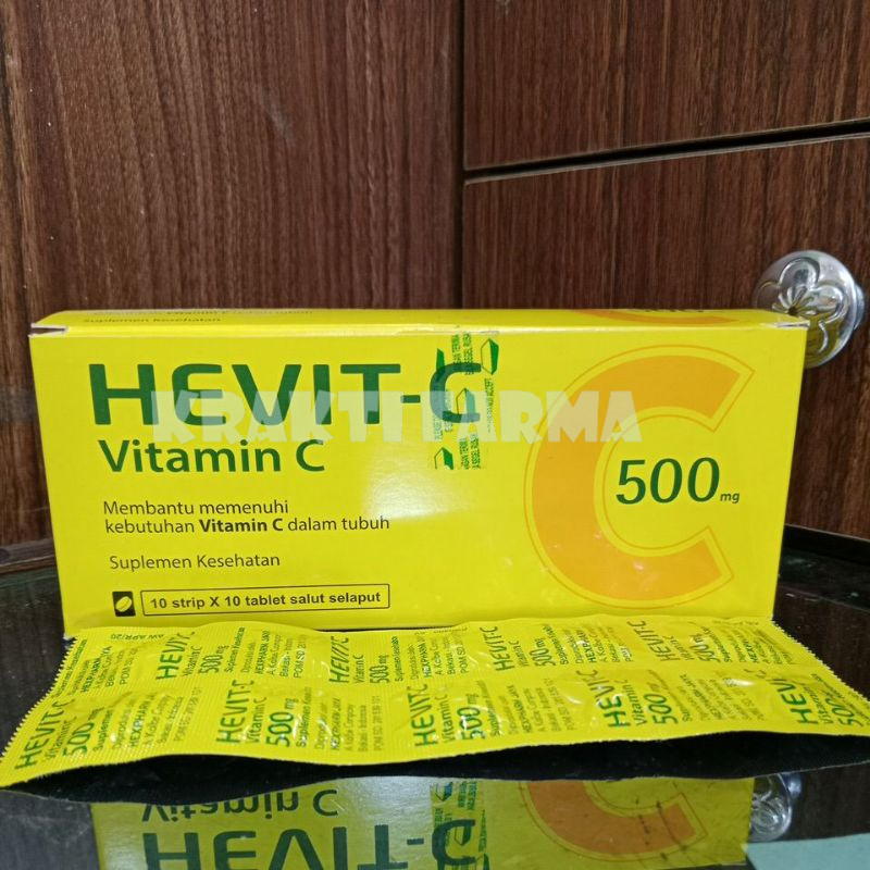 Jual Hevit-C 500mg (1strip@10 tablet) | Shopee Indonesia