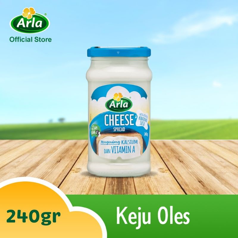 Jual Arla Cheese Spread 240gr Keju Oles | Shopee Indonesia