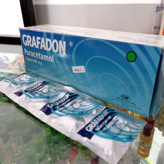 Jual Grafadon Paracetamol 500mg 10 tablet | Shopee Indonesia
