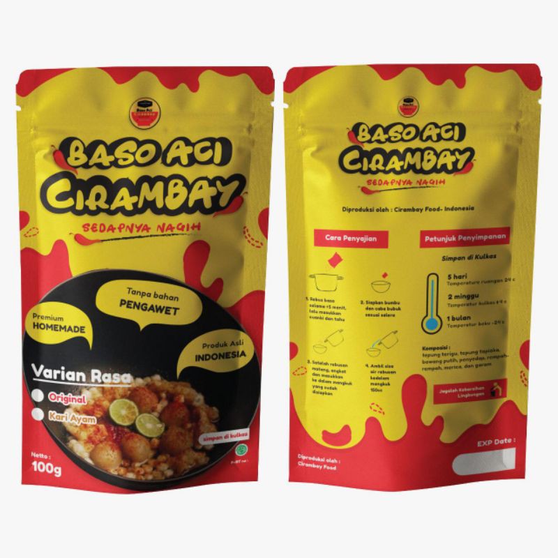 Jual BASO ACI CIRAMBAY KEMASAN BARU BASO ACI KHAS GARUT BASO ACI ...