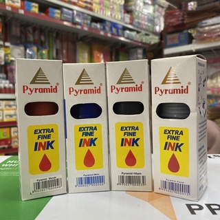 Jual Tinta bak stempel Pyramid / Tinta cap stempel Biru Merah Ungu ...