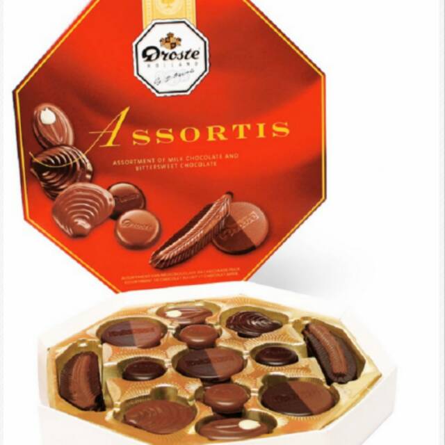 Jual Droste Holland Assortis Chocolate Box 200g Indonesia|Shopee Indonesia