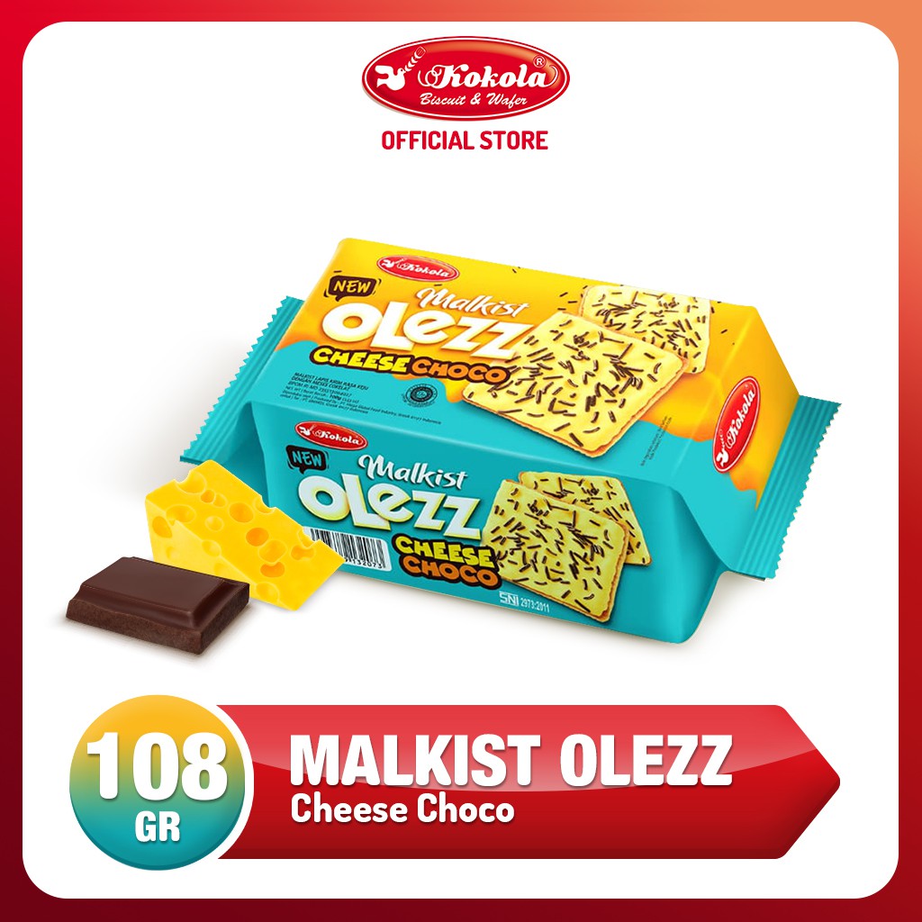 Jual Kokola Malkist Olezz Cheese Choco 100gr | Shopee Indonesia