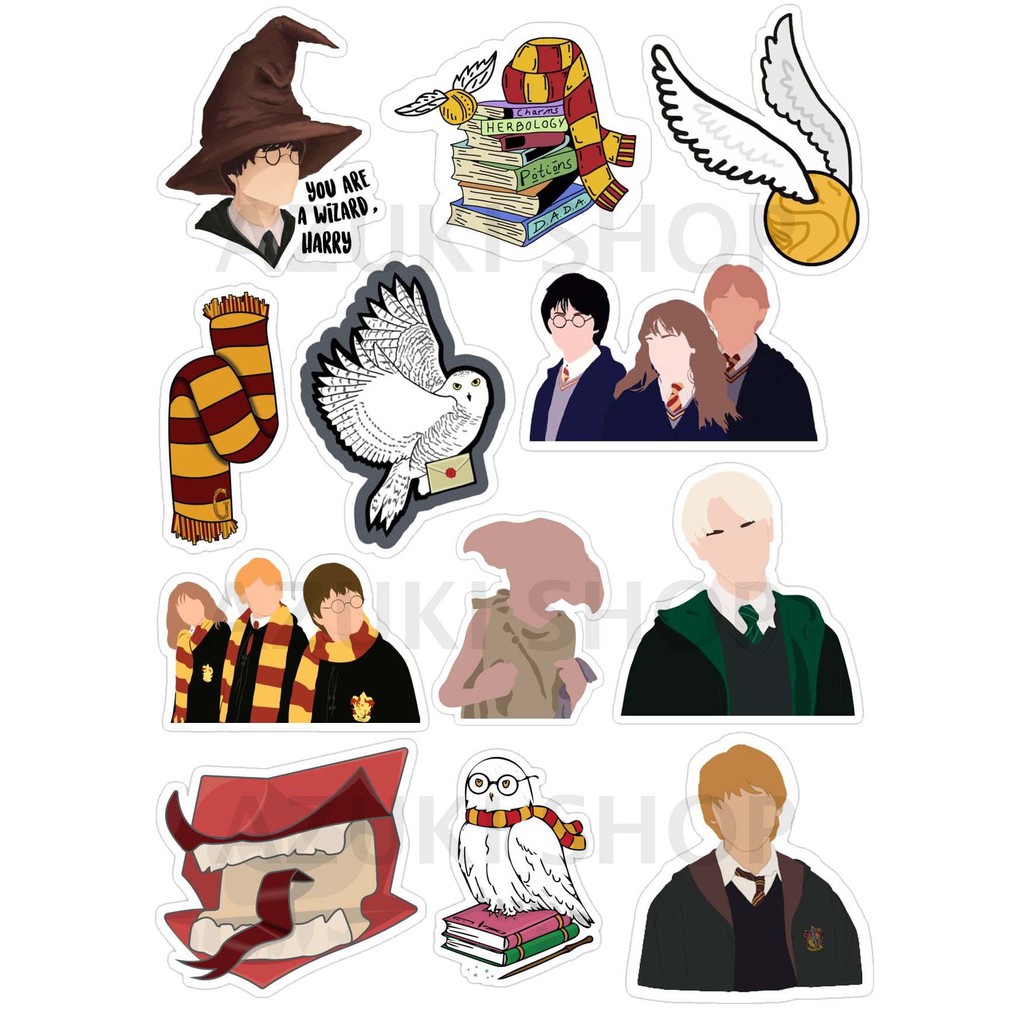 Jual Stiker Harry Potter 1 set Indonesia|Shopee Indonesia