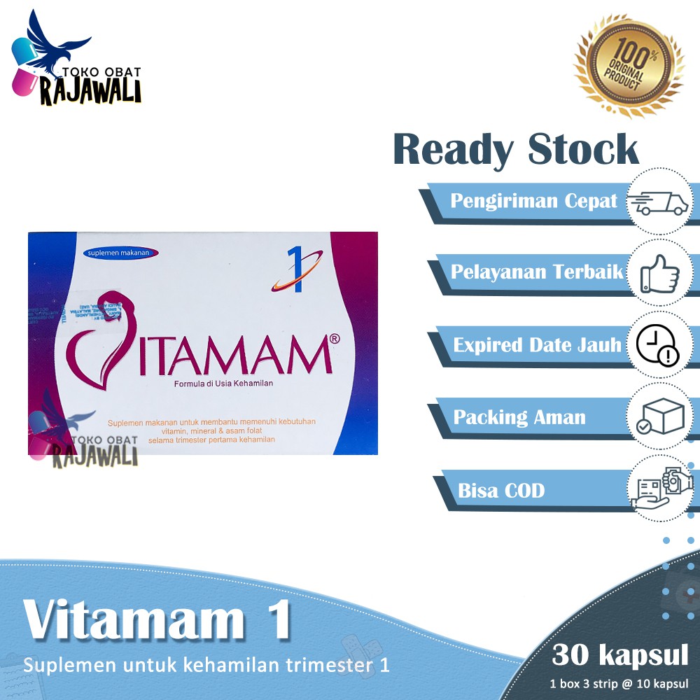 Jual Vitamam 1 vitamin masa kehamilan perbox | Shopee Indonesia