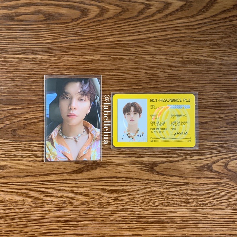 Jual pc & id card johnny chenle departure nct photocard | Shopee Indonesia
