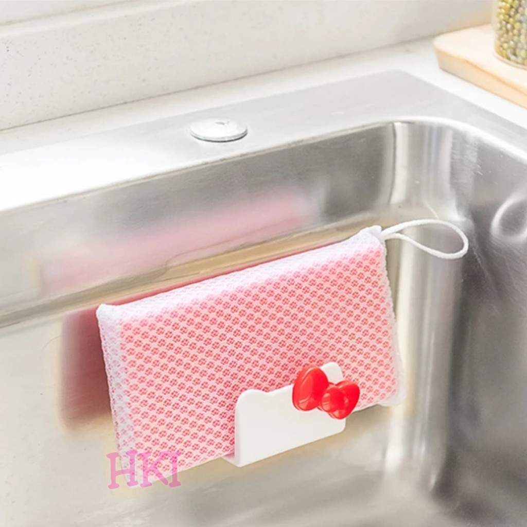 Jual Tempat Sponge Spons Hello Kitty White ORI Japan | Shopee Indonesia