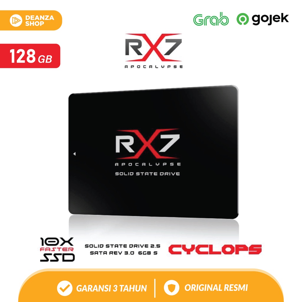 Jual SSD RX7 APOCALYPSE 128GB GARANSI RESMI 3 TAHUN | Shopee Indonesia