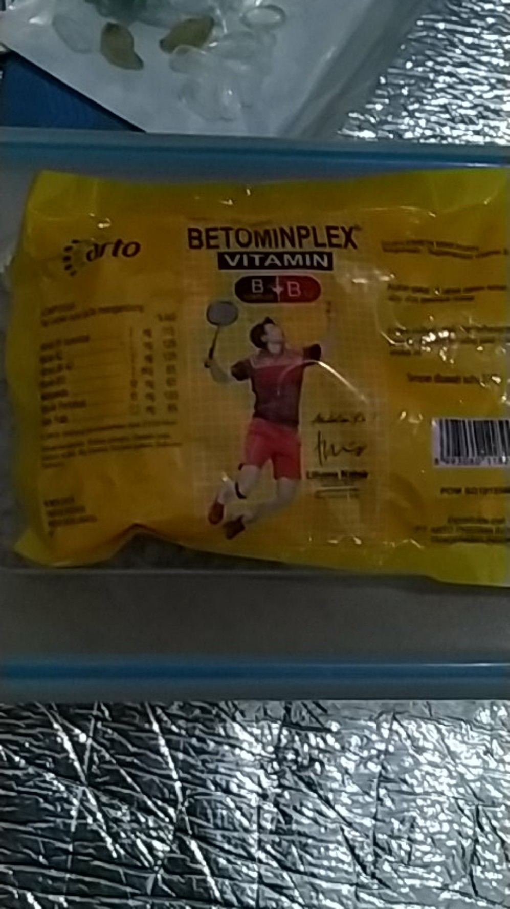 BETOMINPLEX VITAMIN B COMPLEX + B12 | Shopee Indonesia