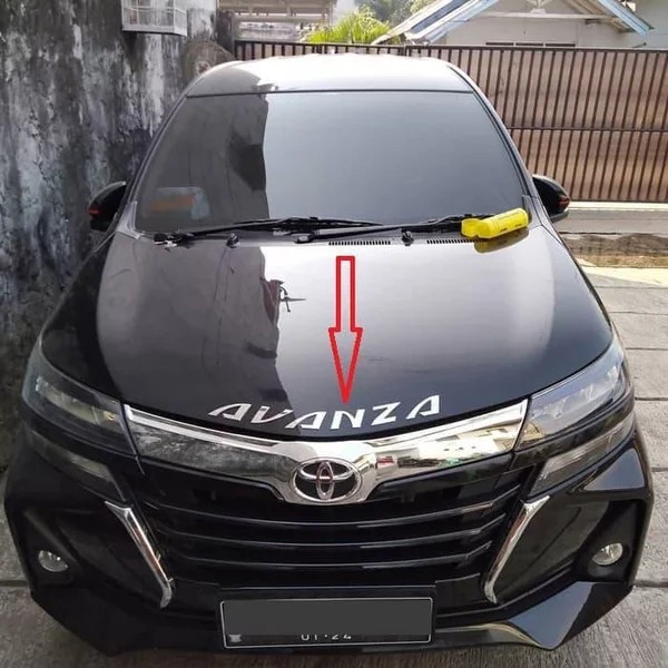 Jual emblem avanza/emblem kap mesin logo tulisan avanza chrome | Shopee ...