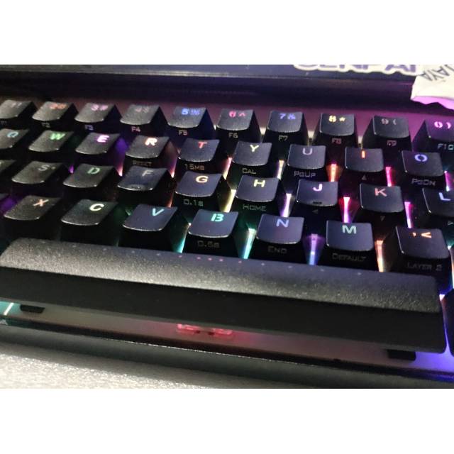 Jual MECHANICAL KEYBOARD VORTEX POKER 3 POK3R RGB CHERRY MX BROWN MOD ...