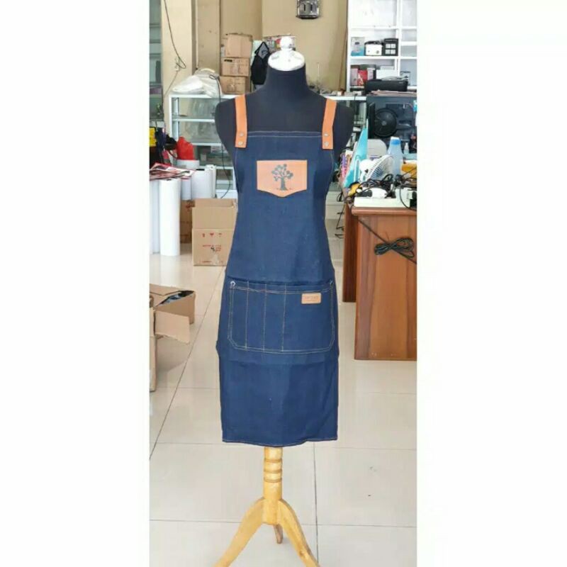 Jual apron celemek kain alat potong rambut salon barbershop | Shopee ...