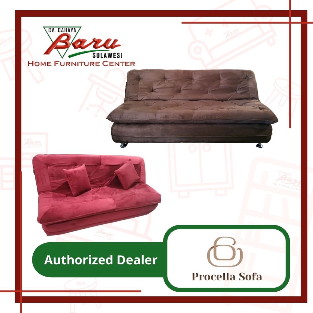 Jual Sofa Bed Procella Genzuke - KHUSUS MAKASSAR Indonesia|Shopee Indonesia