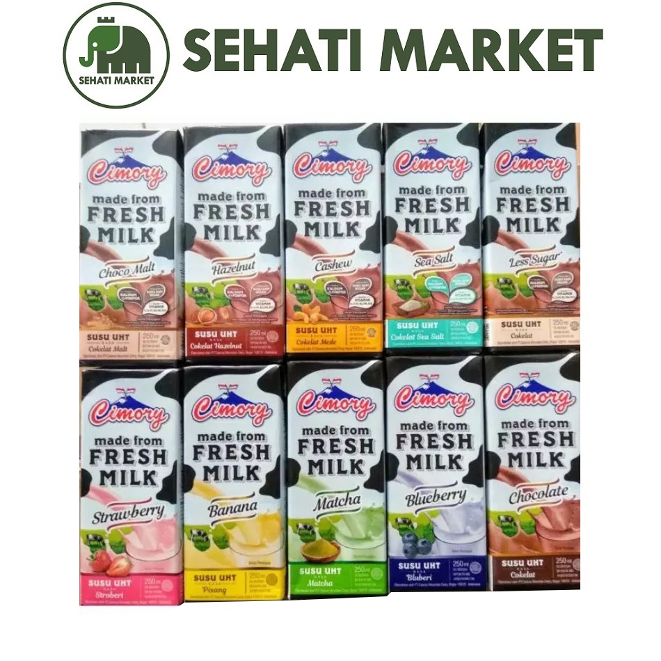 Jual CIMORY FRESH MILK SUSU UHT 250ml | Shopee Indonesia