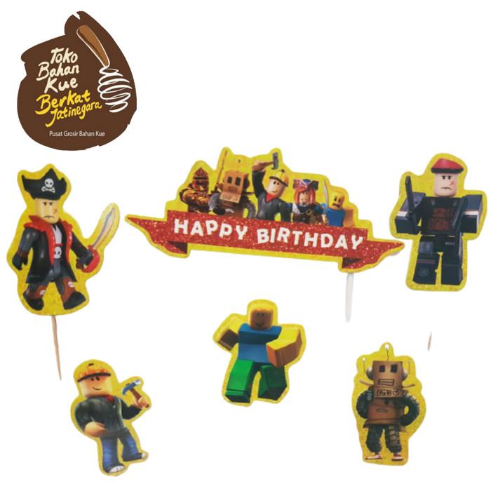 Jual Dekorasi Topper Happy Birthday Lego / Hiasan Kue | Shopee Indonesia