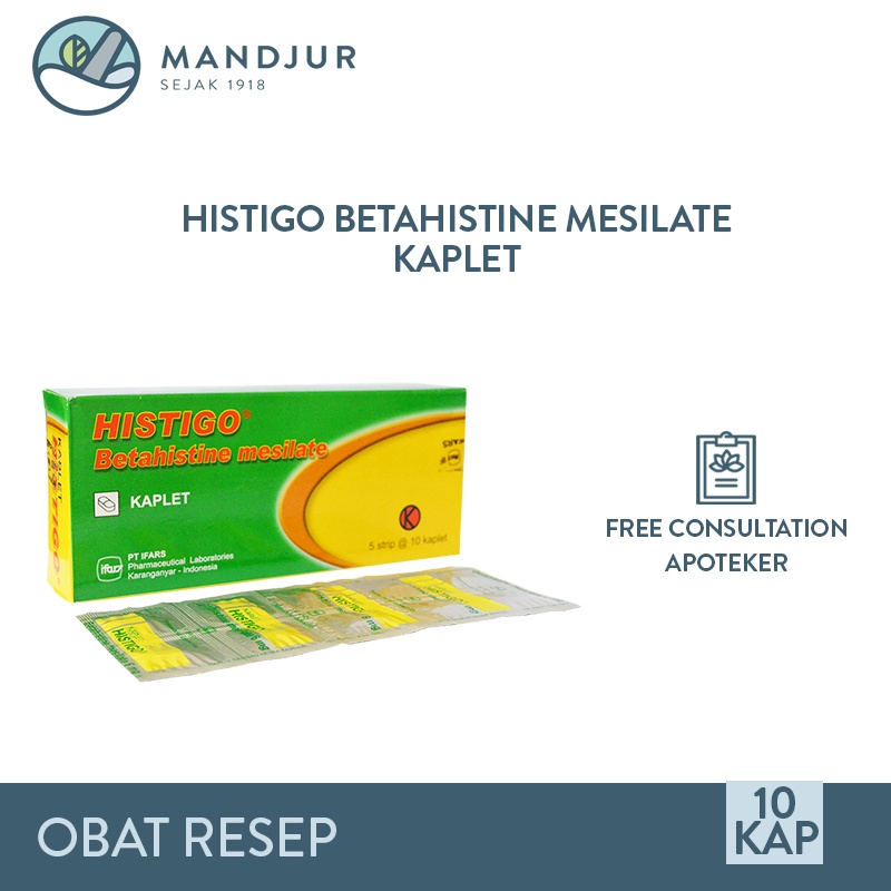Jual Histigo 6 Mg Strip 10 Kaplet | Shopee Indonesia