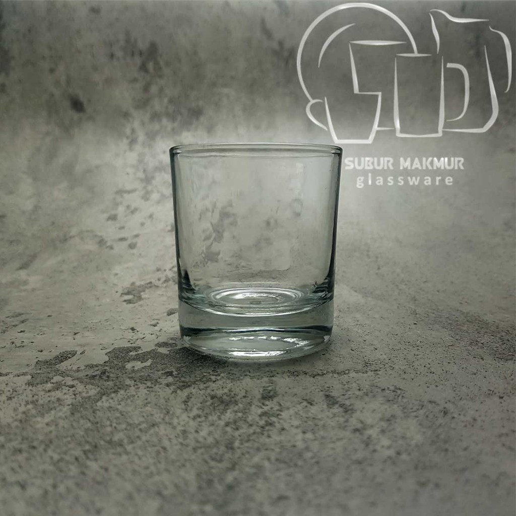 Jual [6 Pcs] Gelas Sloki (LU-03) Kedaung. Shots / Whisky / Soju / Souce ...