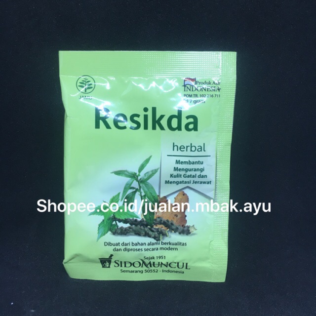 Jual SIDOMUNCUL Jamu Resikda / Bersih Darah [10 Sachet] | Shopee Indonesia