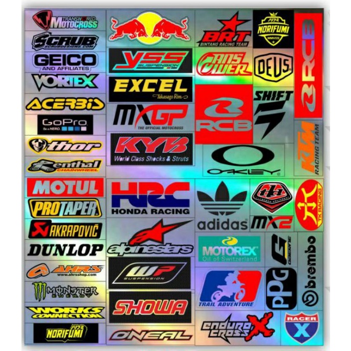 Jual STICKER RACING HOLOGRAM | Shopee Indonesia