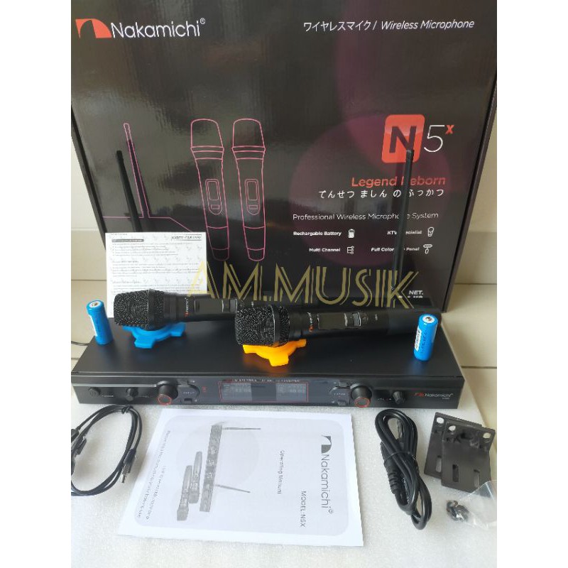 Jual MIC WIRELESS NAKAMICHI N5 GARANSI RESMI | Shopee Indonesia