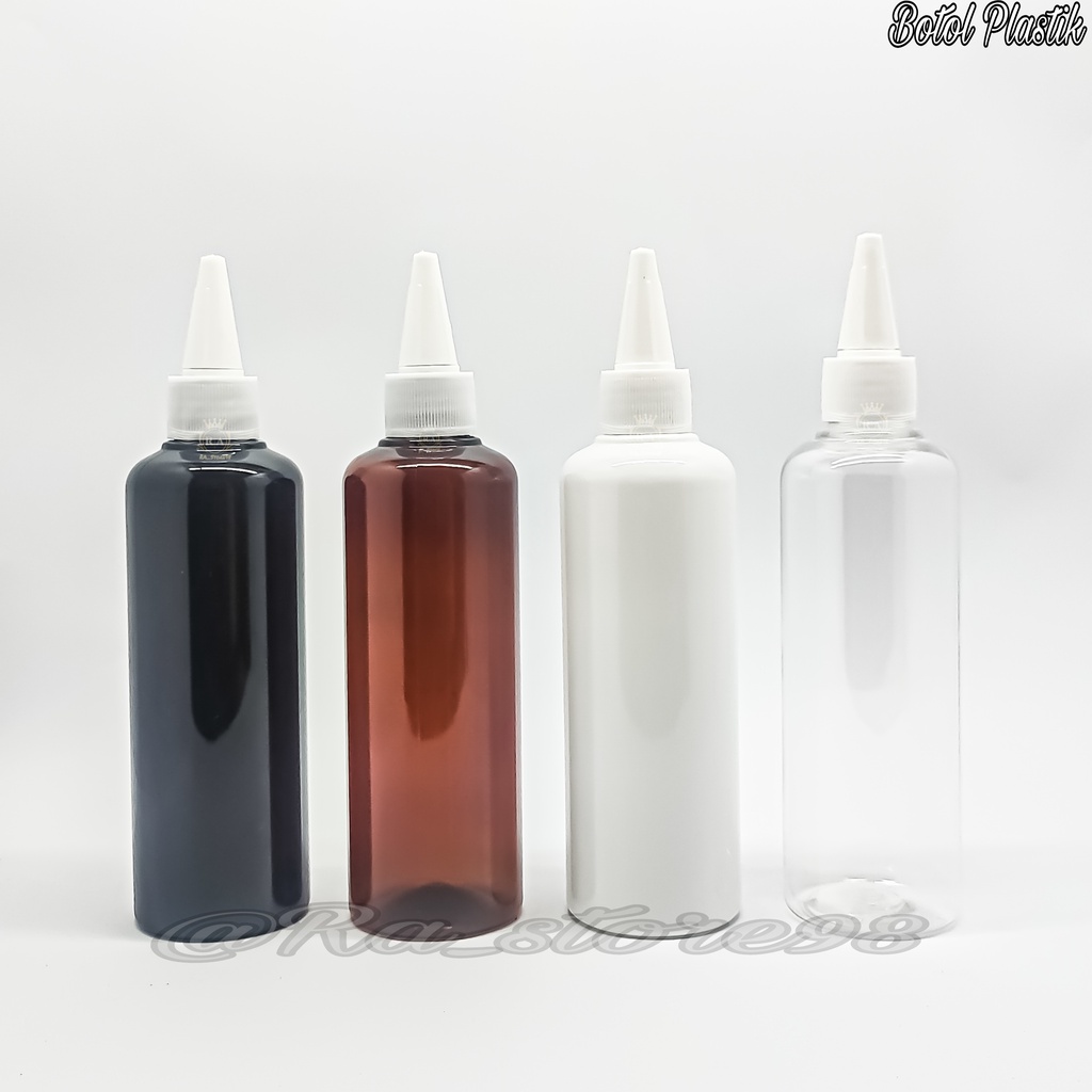 Jual Botol 250ml KERUCUT Botol 250ML Varian Warna Tutup KERUCUT Putih ...