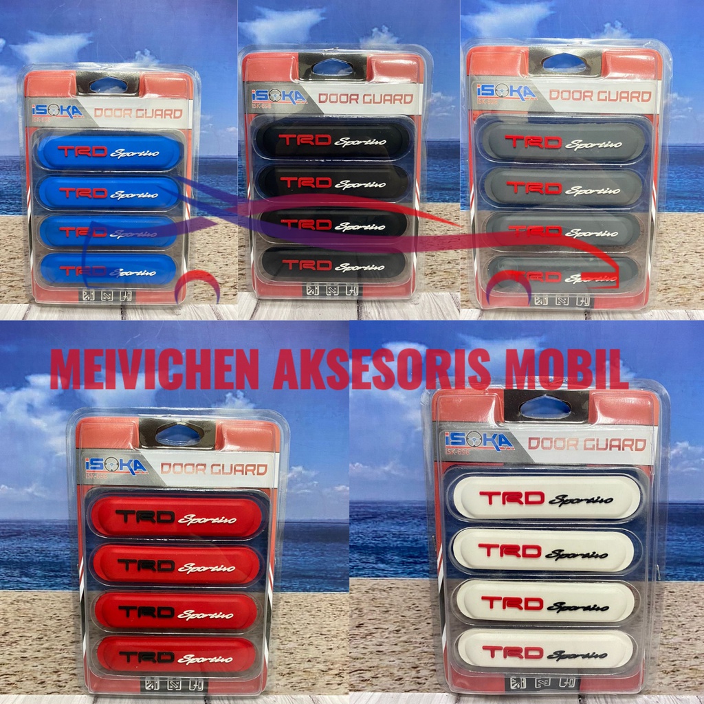 Jual Door Guard / Doorguard Mobil TRD Sportivo ISOKA / Door Guard Karet ...