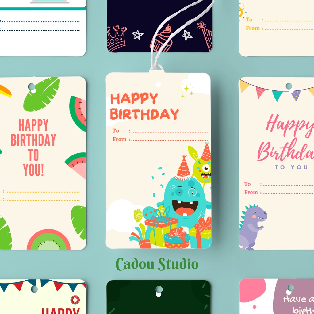 Jual HANG TAG HANGTAG ULANG TAHUN / BIRTHDAY / GIFT BOX / HAMPERS ...
