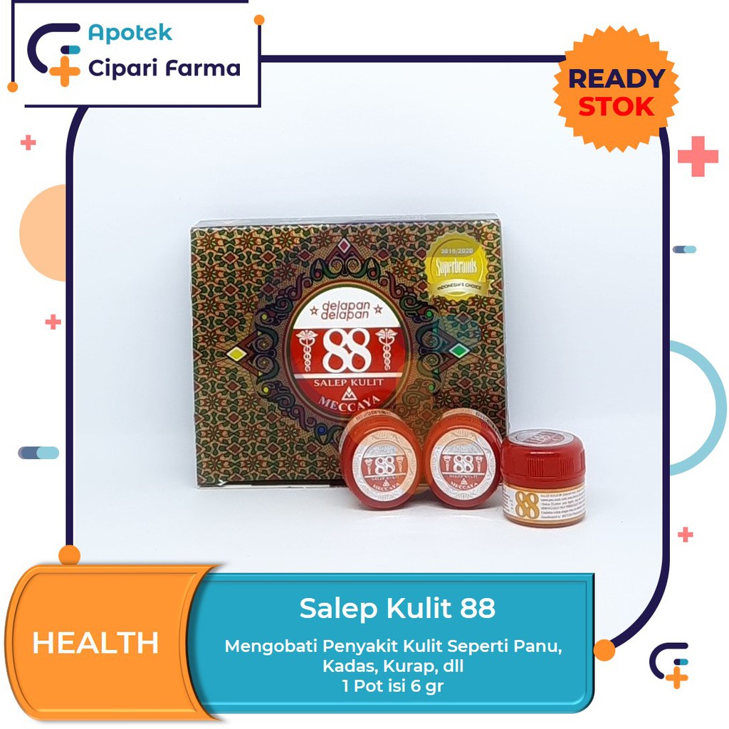 Jual Salep Kulit 88 Untuk Panu | Kadas | Kurap | Kutu Air | Gatal-Gatal ...