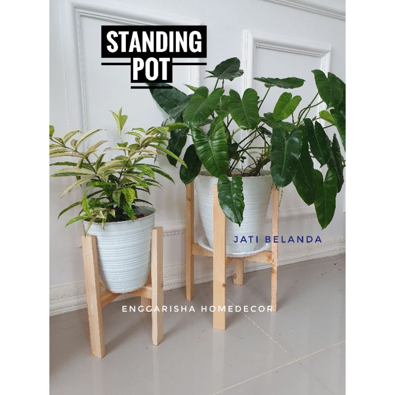 Jual Rak Tanaman/Standing Planter/Standing Pot/tatakan pot/tatakan pot ...