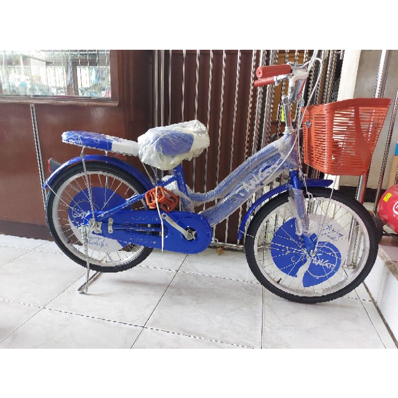 Jual SEPEDA MINI 20 TANGO FRAME LENGKUNG + KERANJANG | Shopee Indonesia