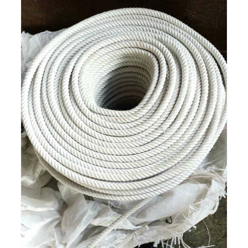 Jual Tali tambang bahan kain 12mm 1 rol Indonesia|Shopee Indonesia