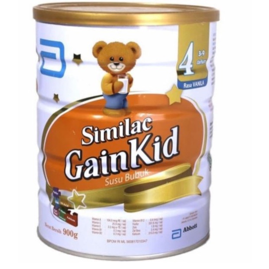Susu Similac Gain Kid 4 900 gram | pgmall