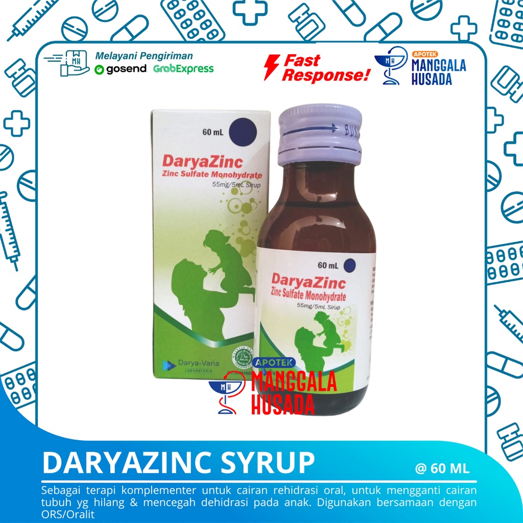 Jual DARYAZINC SIRUP @ 60 ML | Shopee Indonesia