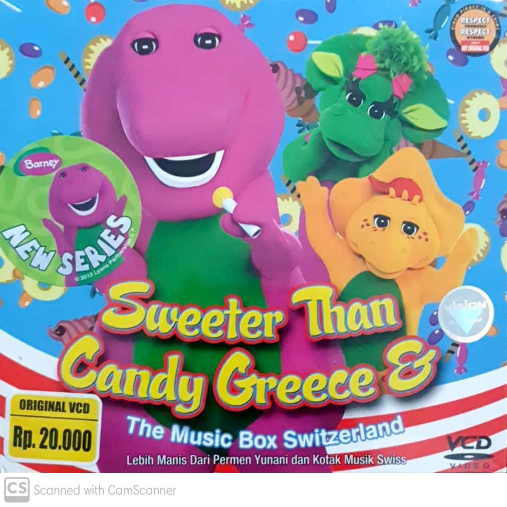 Jual Barney Sweeter Than Candy Greece & The Music Box Switzerland | VCD ...