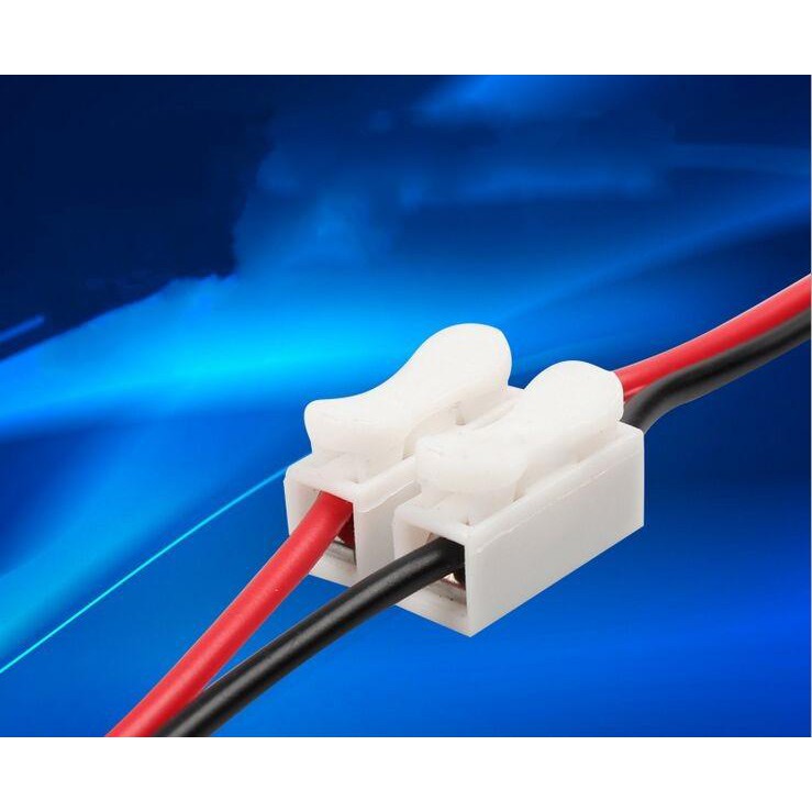 Jual Quick Connect 2 Wire Connector Spring Terminal Sambungan Kabel ...