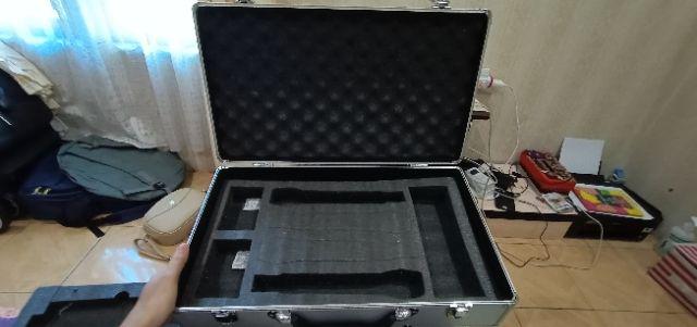 Hardcase Koper Box Bahan FULL ALUMUNIUM Khusus Microphone | Shopee ...