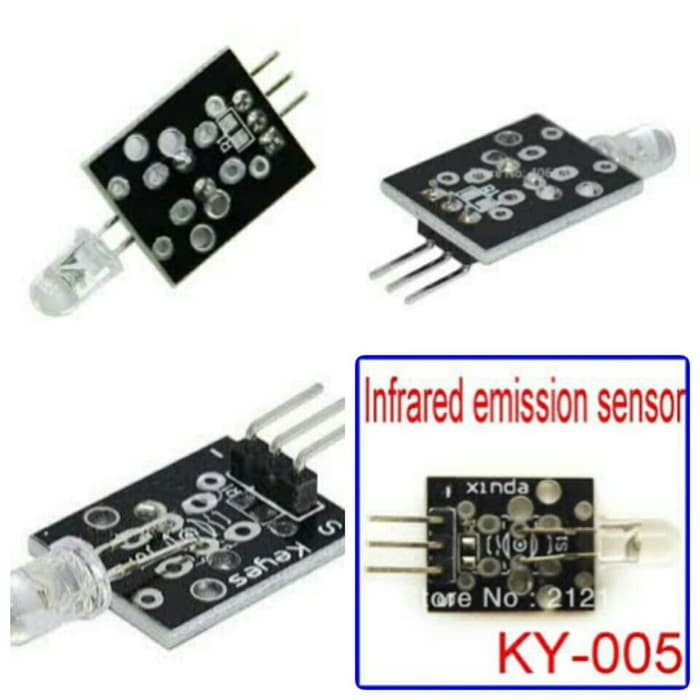 Jual ARDUINO KY-005 INFRARED IR EMISSION SENSOR MODULE | Shopee Indonesia