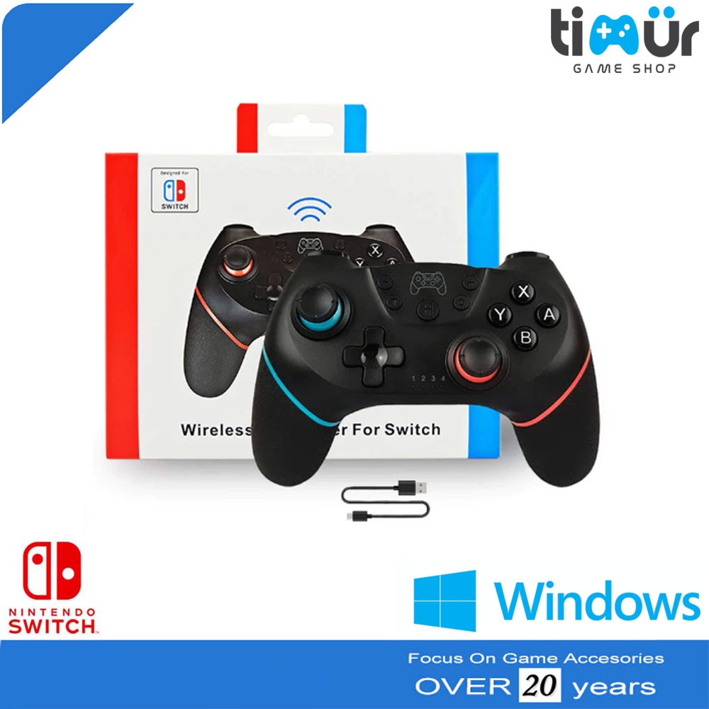 Jual Stick Stik Wireless Pro Controller Nintendo Switch Lite OLED PC N ...