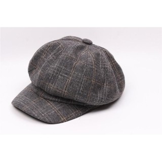 Jual Original Topi Beret Kotak kotak Baret Newsboy Painter Hats ...