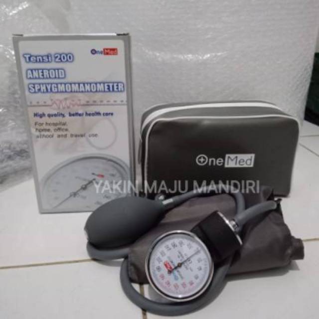 Jual Tensimeter OneMed / Tensi 200 Aneroid One Med | Shopee Indonesia