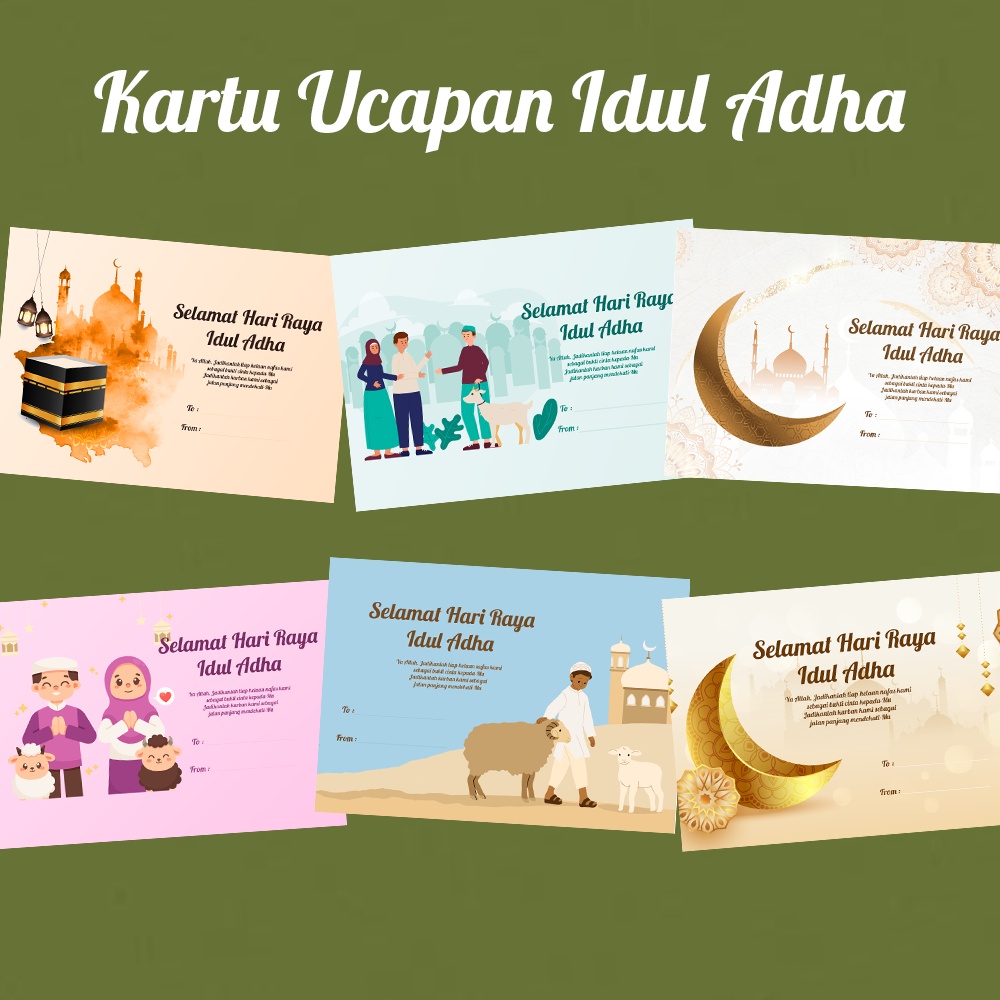 Jual Kartu Ucapan Idul Adha - Kartu Idul Adha - Kartu Lebaran Haji ... Jual Kartu Ucapan Idul Adha - Kartu Idul Adha - Kartu Lebaran Haji ...