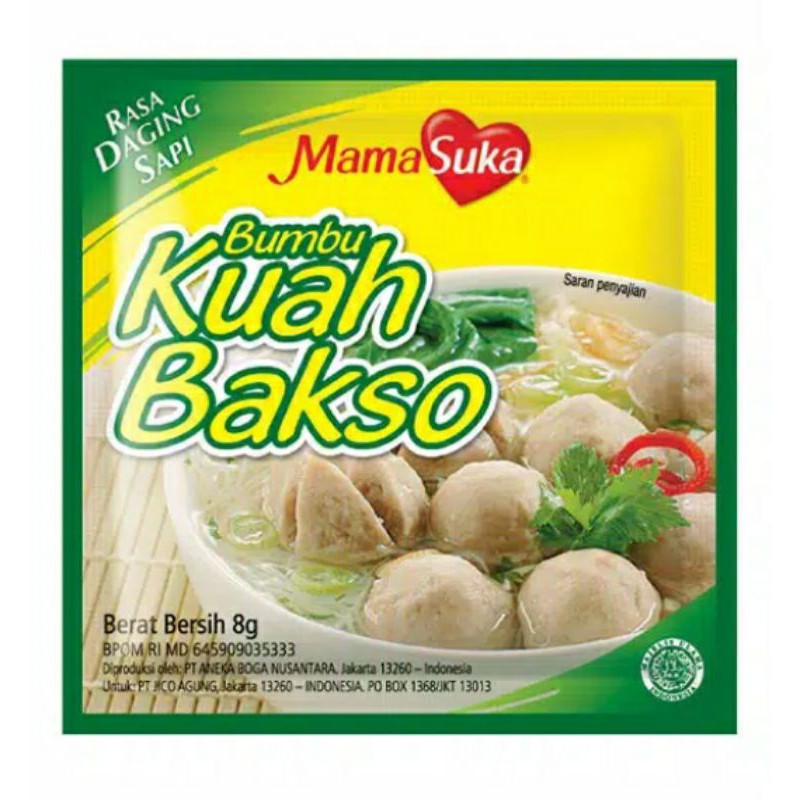 Jual Bumbu Kuah Bakso Instant, Tinggal Campurkan Ke Dalam Rebusan Bakso ...