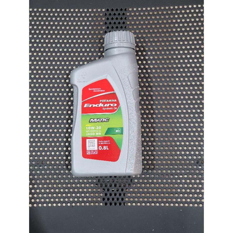 Jual Oli Motor Pertamina Enduro Matic SAE 10W-30 0.8L Original | Shopee ...