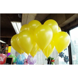 Jual Balon metalik kuning / balon latex / balon karet | Shopee Indonesia