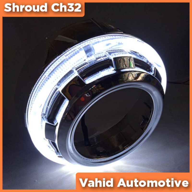 Jual CH32 Shroud | Casing Projector 3 inch+ Crystal Angel Eyes Vahid ...