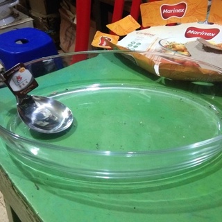 Jual Pirex pyrex Marinex Loyang kaca Oval Tempat sayur kaca oval ...