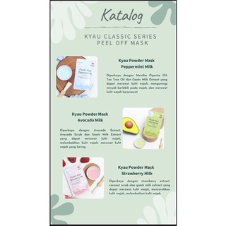 Jual [READY STOCK] KYAU PEEL OFF POWDER MASK MASKER PEEL OFF BUBUK BPOM ...