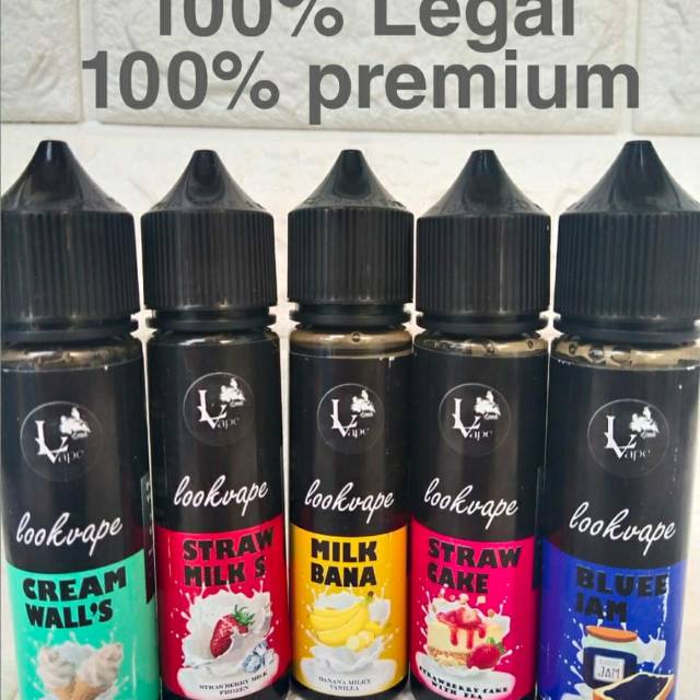 Jual Liquid LV 60ml 0 nic premium legal FREEBASE-Enak gaperlu mahal ...