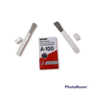 Jual Isi Cutter / Anak Cutter Kecil KENKO A-100(1 Kotak isi 12 pack ...